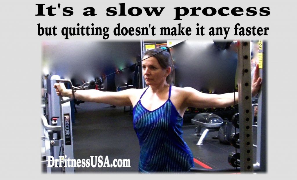 slow process | Dr Fitness USA Academy